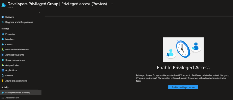 Privileged Access Groups (Preview) - Azure